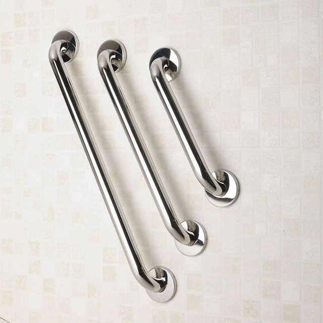 Contemporary Polished Stainless Steel Grab Rail | Fixed Grab Rails ...