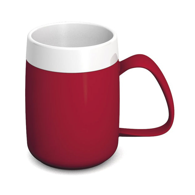Keep Warm Plate + Thermo Mug - Red | Manage At Home